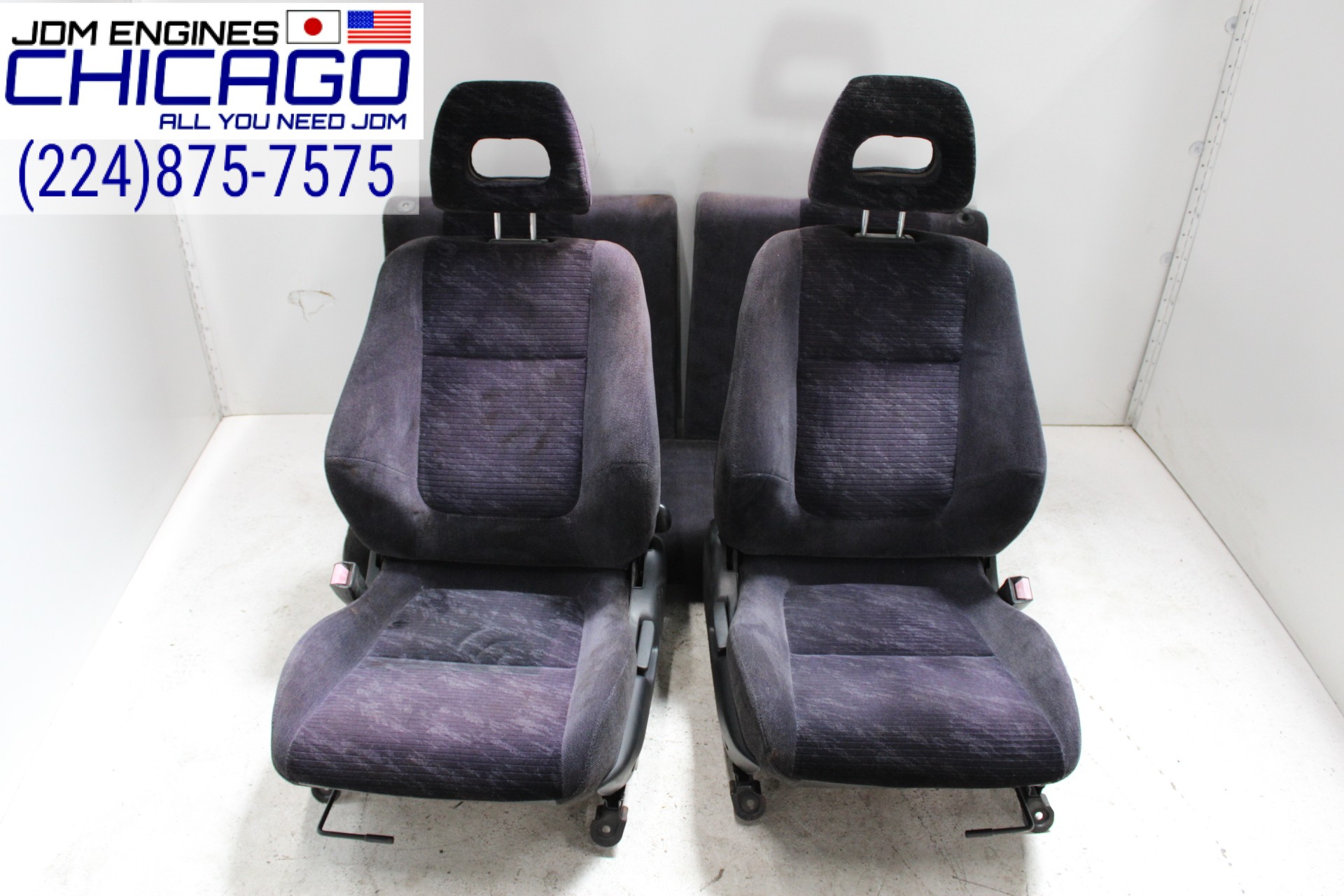 JDM 1994-2001 ACURA INTEGRA DC2 FRONT AND REAR SEATS | JDM Engines Chicago