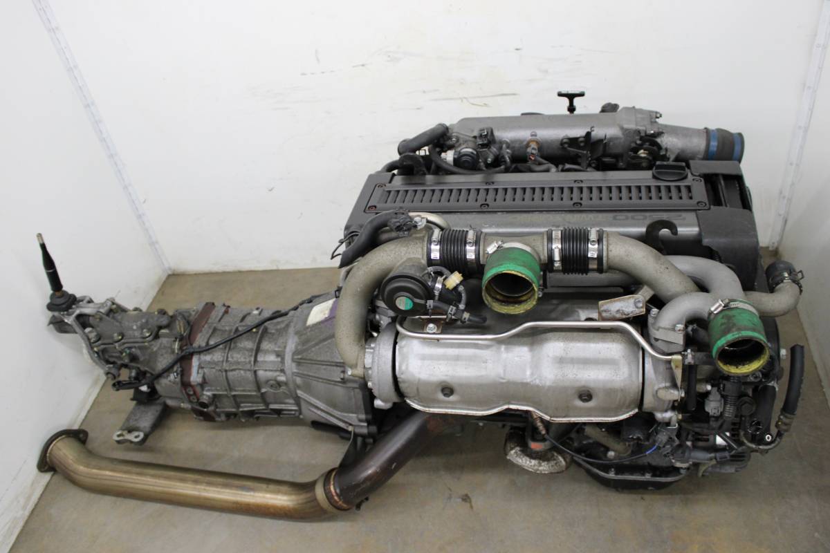 1JZ NON VVT-I TWIN TUBRO ENGINE AND R154 MANUAL TRANSMISSION | JDM ...