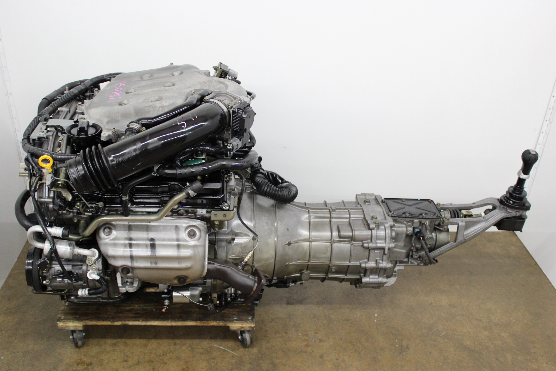 JDM 2003-2006 NISSAN 350Z INFINITI G35 VQ35-DE ENGINE WITH 6 SPD MAN ...