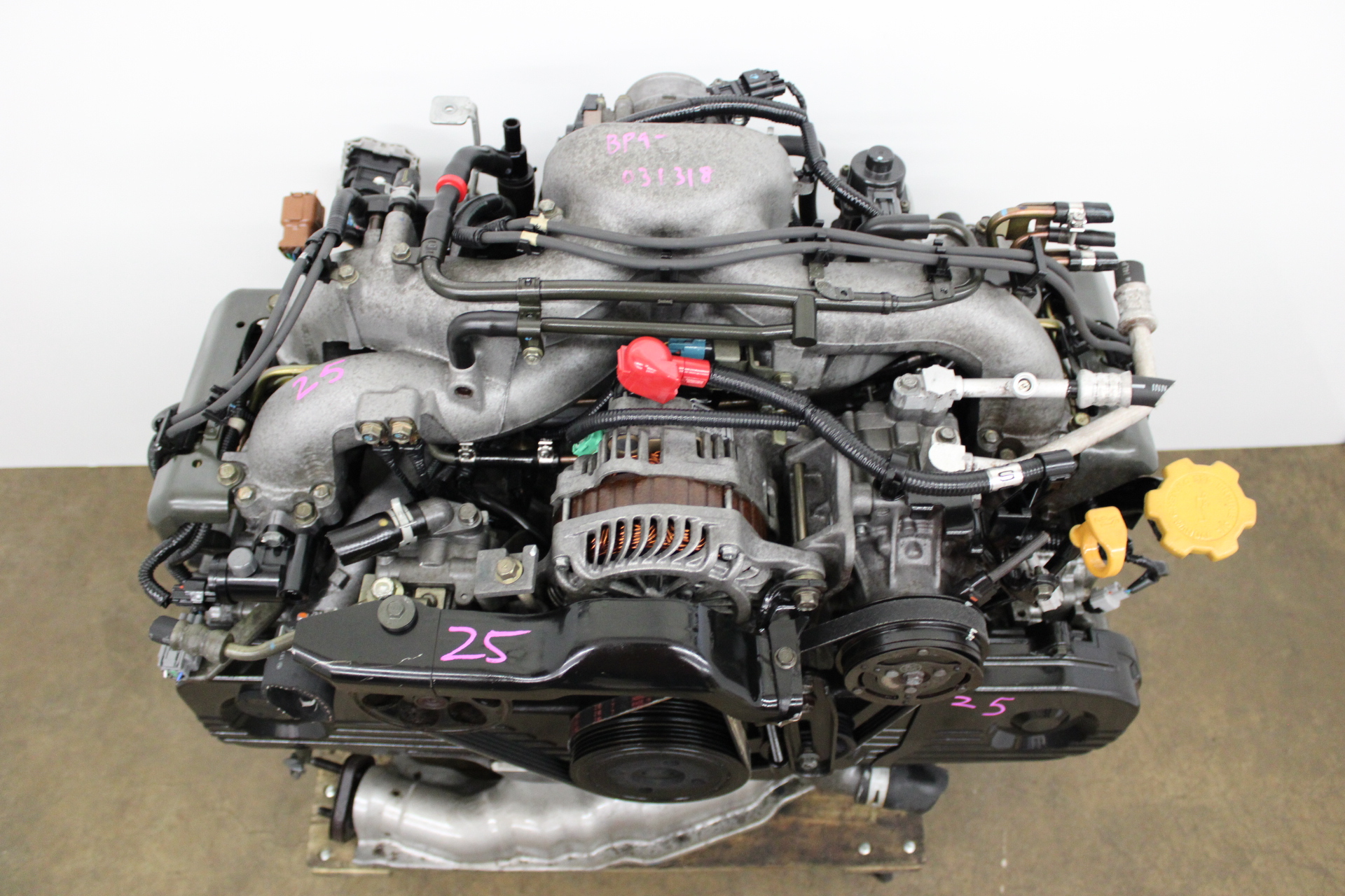 JDM 00-05 SUBARU IMPREZA FORESTER LEGACY OUTBACK BAJA EJ25 2.5L SOHC 4 ...