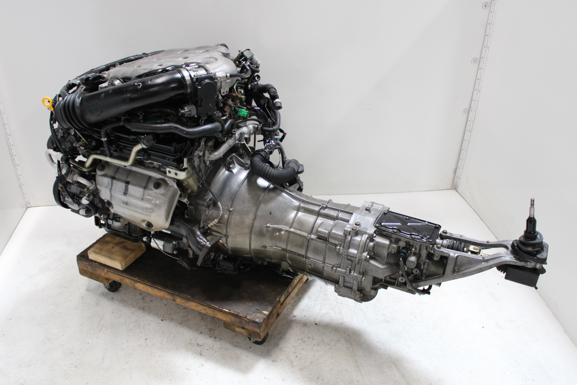 JDM 2003-2006 NISSAN 350Z INFINITI G35 VQ35-DE ENGINE WITH 6 SPD MAN ...