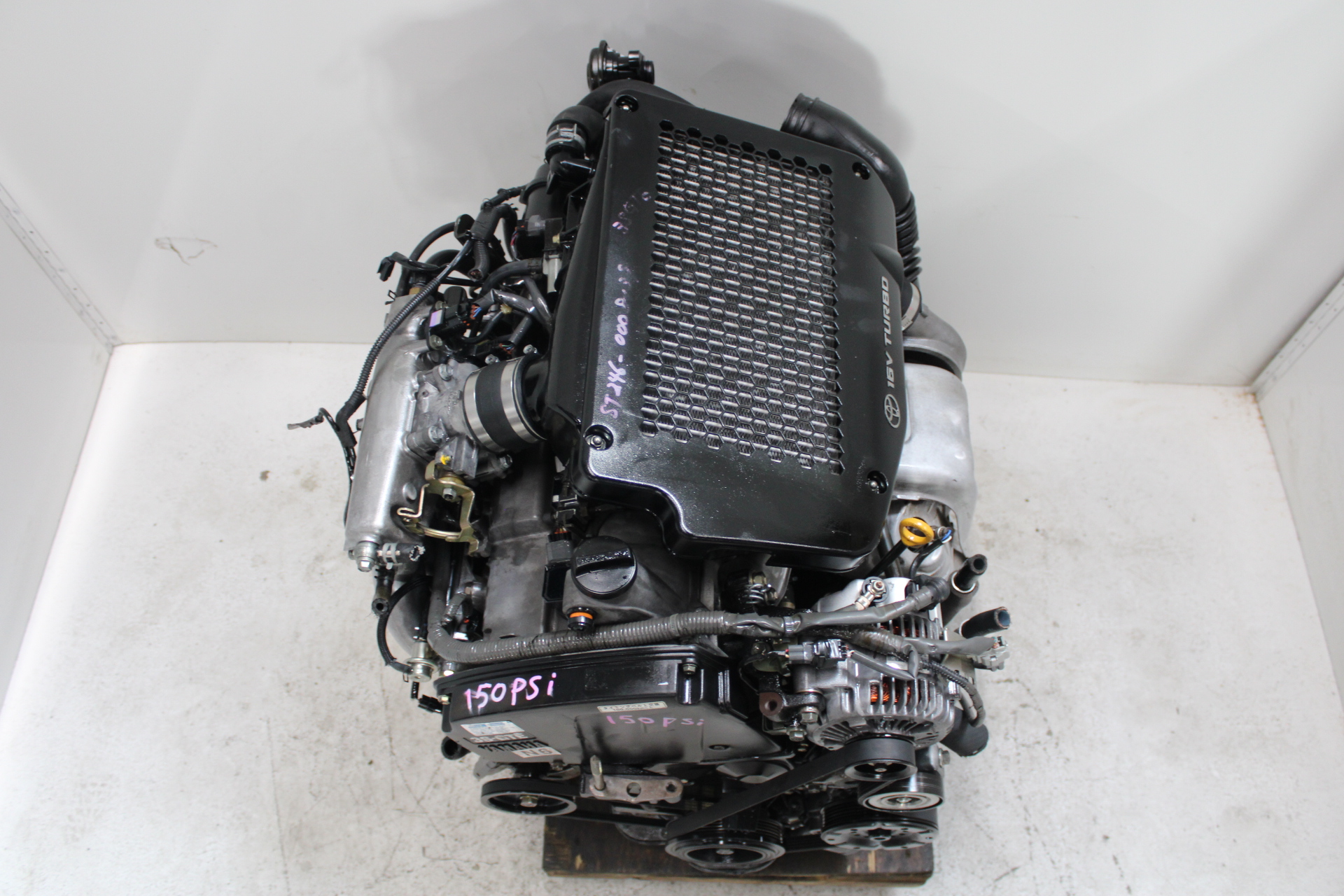 JDM TOYOTA CALDINA 3S-GTE 5TH GEN 2.0L ST246 TURBO ENGINE WIRING & ECU ...