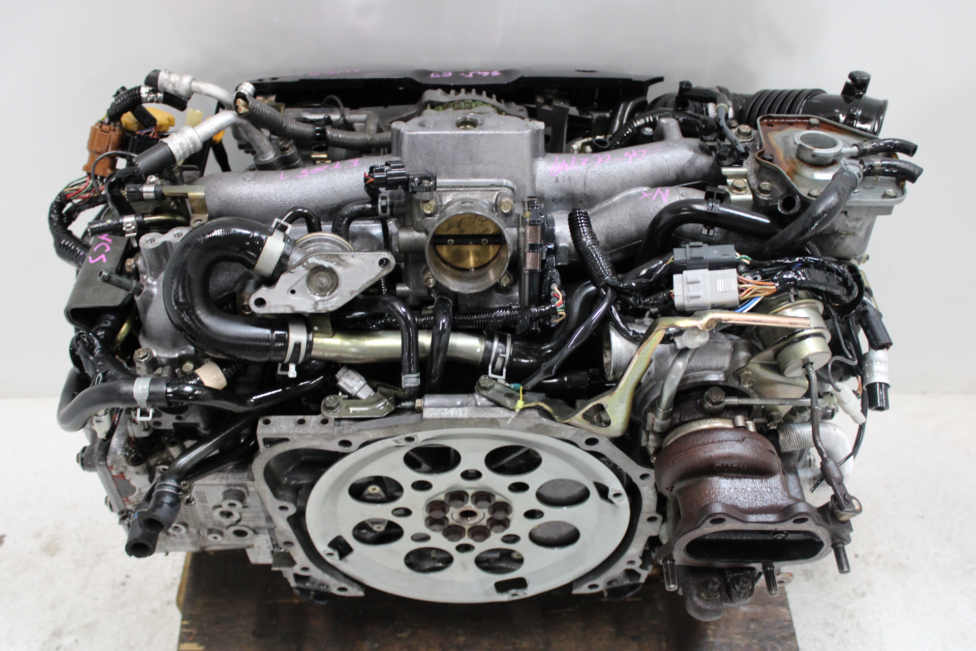 JDM 2002-2005 SUBARU IMPREZA WRX EJ205 2.0L DOHC TURBO AVCS ENGINE ...
