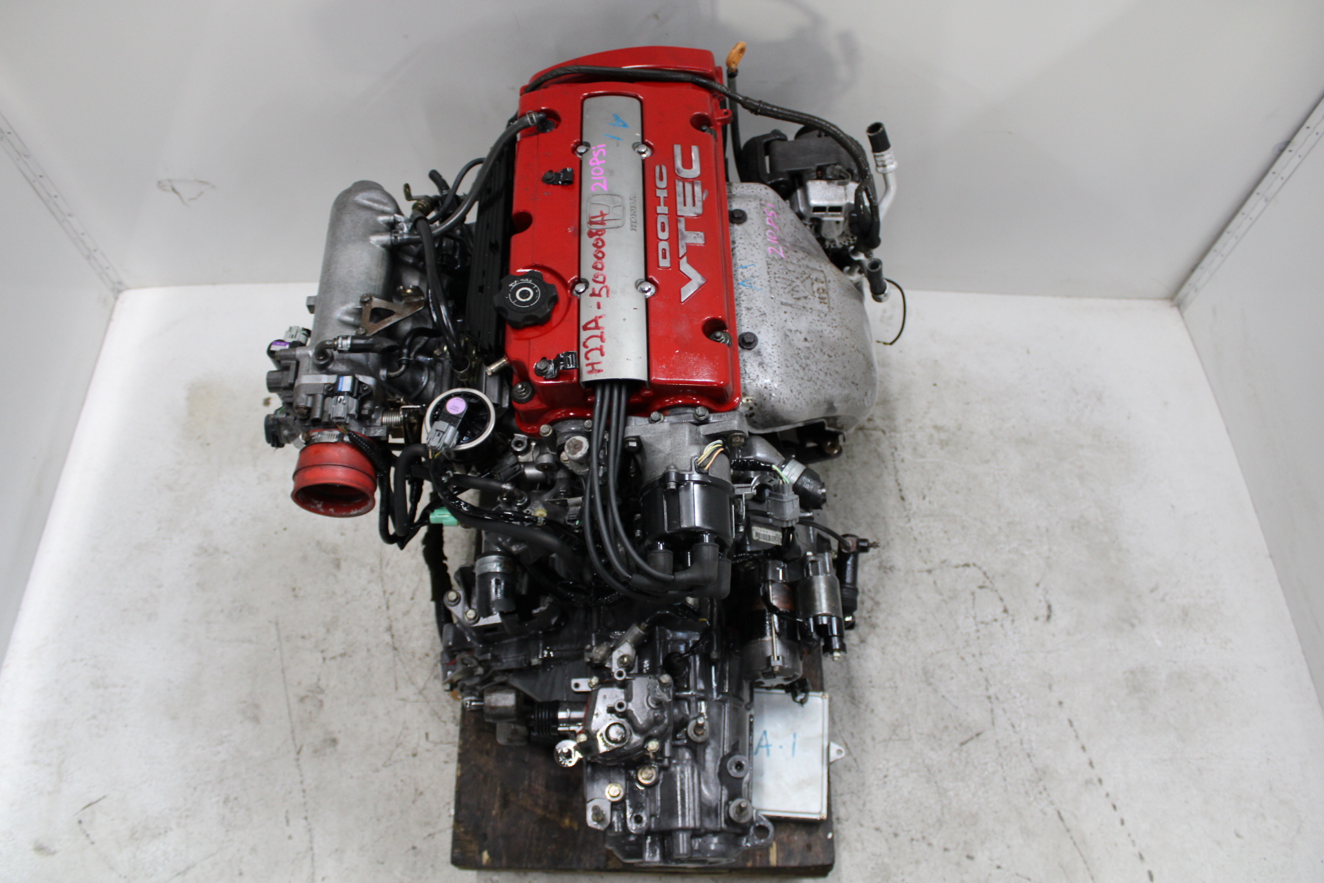 JDM HONDA PRELUDE, ACCORD H22A 2.2L DOHC VTEC ENGINE + 5SPD LSD M/T ...