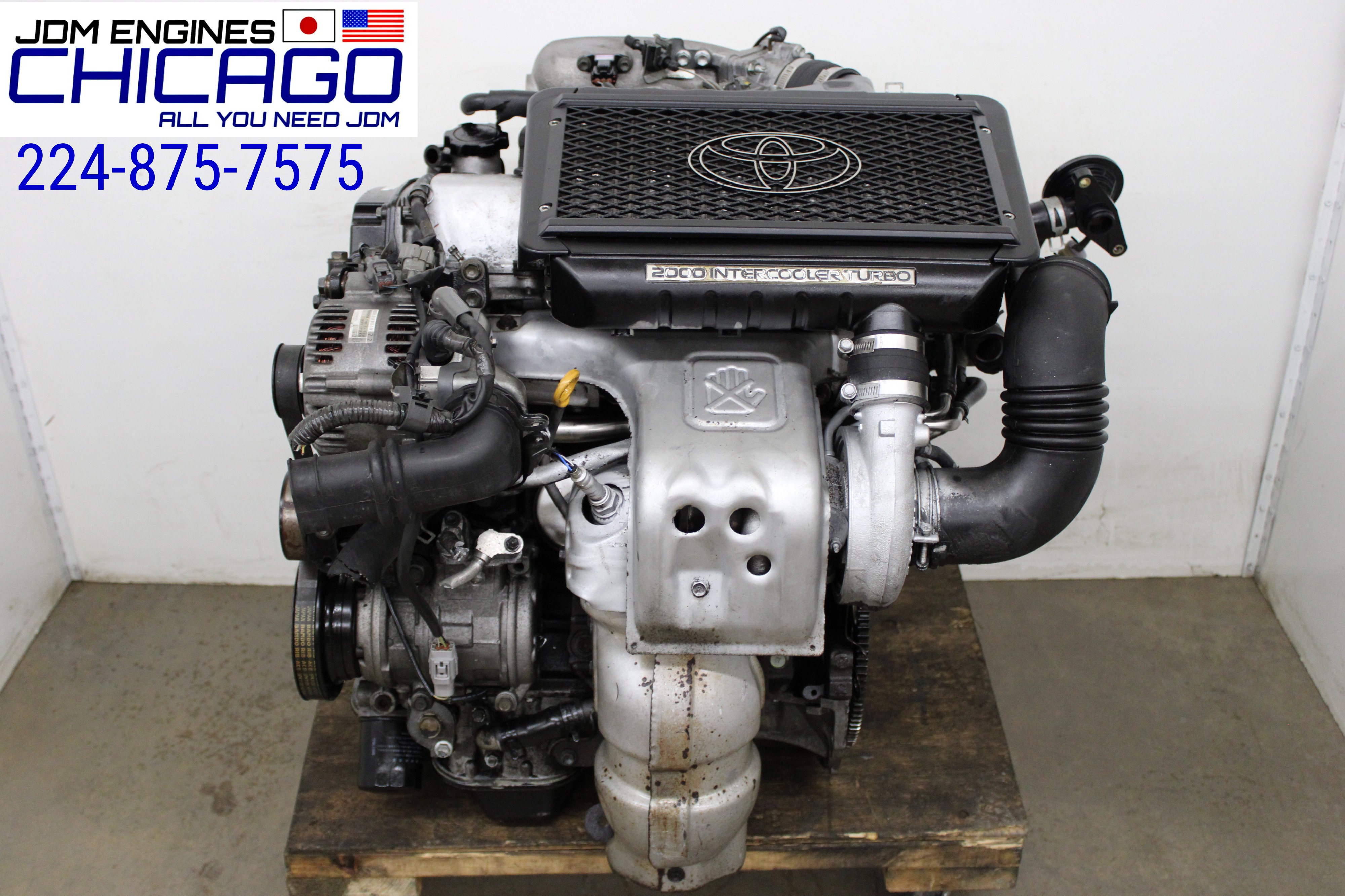 JDM 1997-2001 TOYOTA 3S-GTE 4TH GEN ST215 2.0L 4 CYL CALDINA CELICA MR2 ...