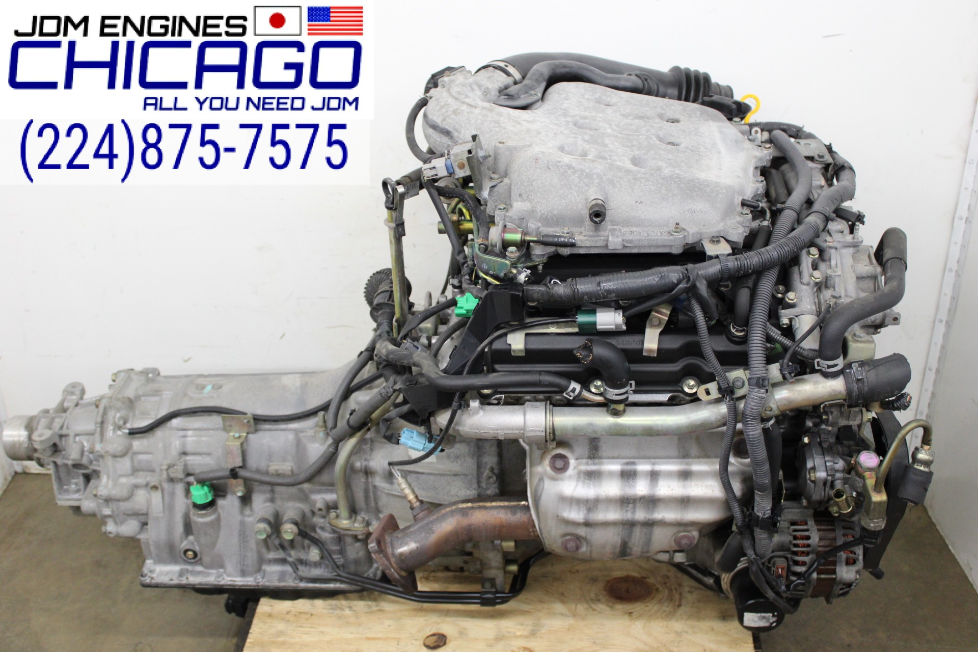 JDM 2003-2006 NISSAN 350Z INFINITI G35 VQ35DE 3.5L ENGINE WITH ...