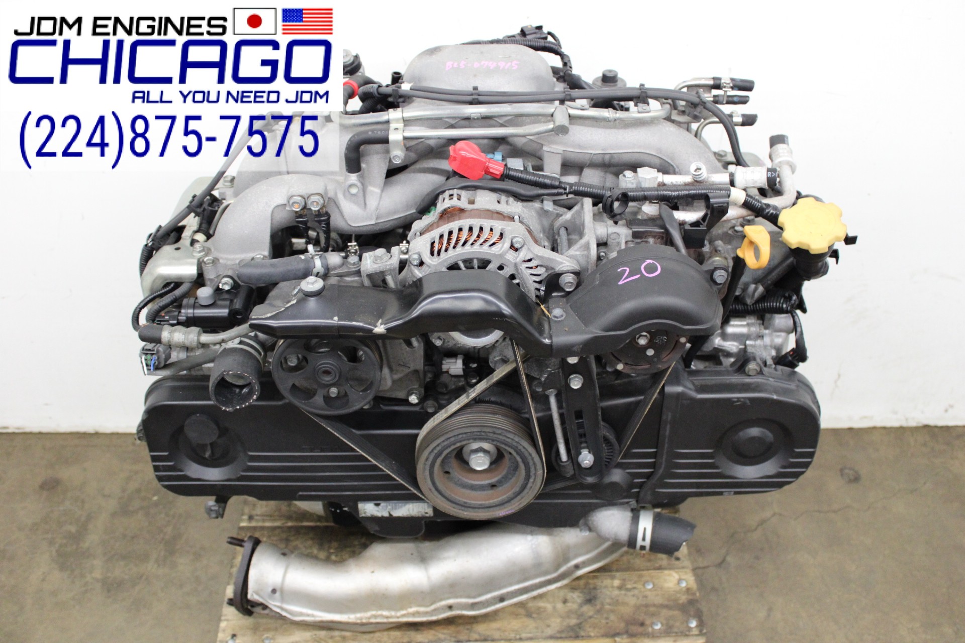 JDM 00-05 SUBARU IMPREZA FORESTER LEGACY OUTBACK BAJA EJ203 2.0L SOHC 4 ...