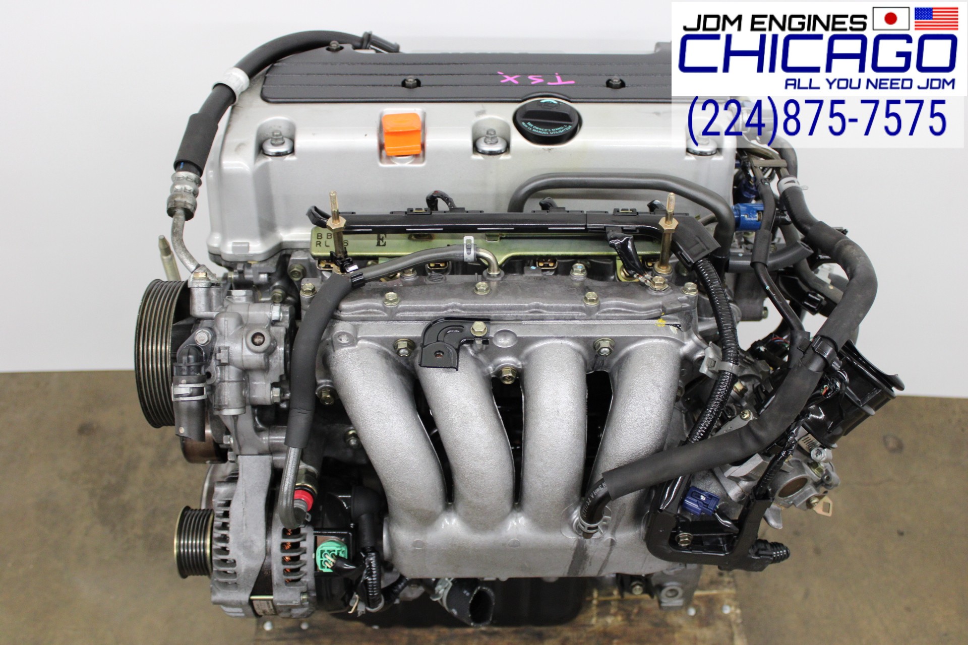 JDM 2004-2008 ACURA TSX K24A 2.4L i-VTEC RBB 200HP ENGINE | JDM Engines ...