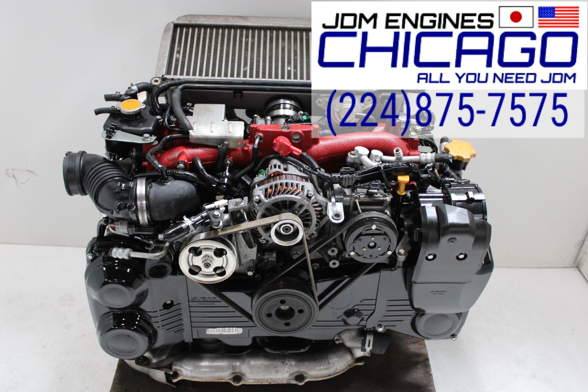JDM 2015-2019 SUBARU WRX STI EJ257 2.5L DOHC TURBO AVCS ENGINE | JDM ...