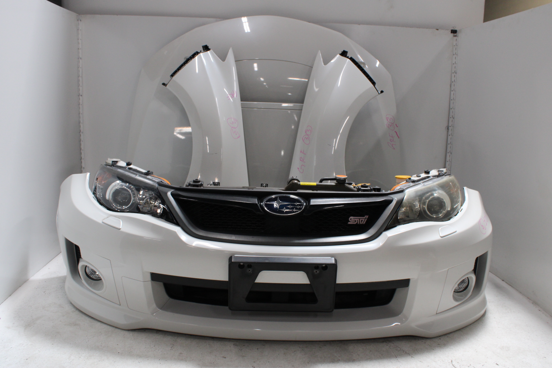JDM 2008-2014 SUBARU IMPREZA WRX STI FRONT END NOSE CUT CONVERSION ...