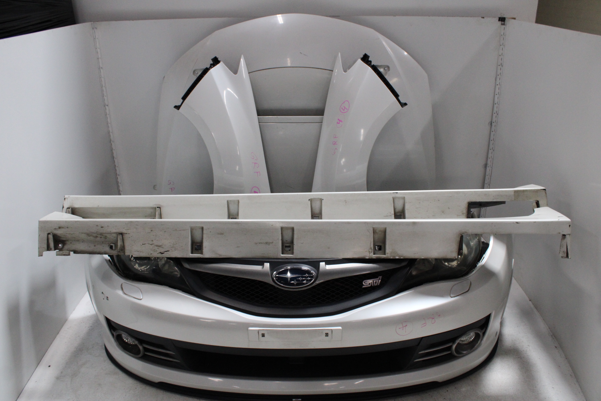 JDM 2008-2014 SUBARU IMPREZA WRX STI FRONT END NOSE CUT CONVERSION ...