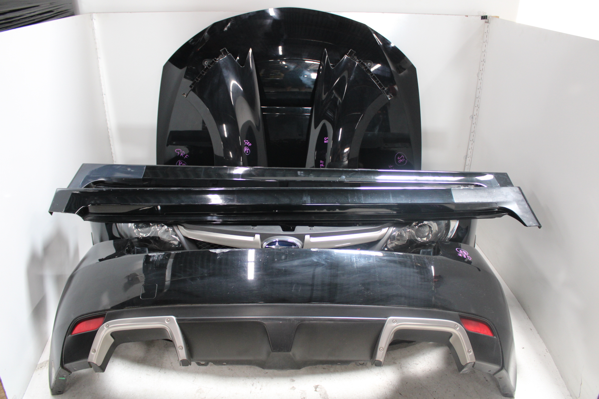 JDM 2008-2014 SUBARU IMPREZA WRX STI FRONT END NOSE CUT CONVERSION ...