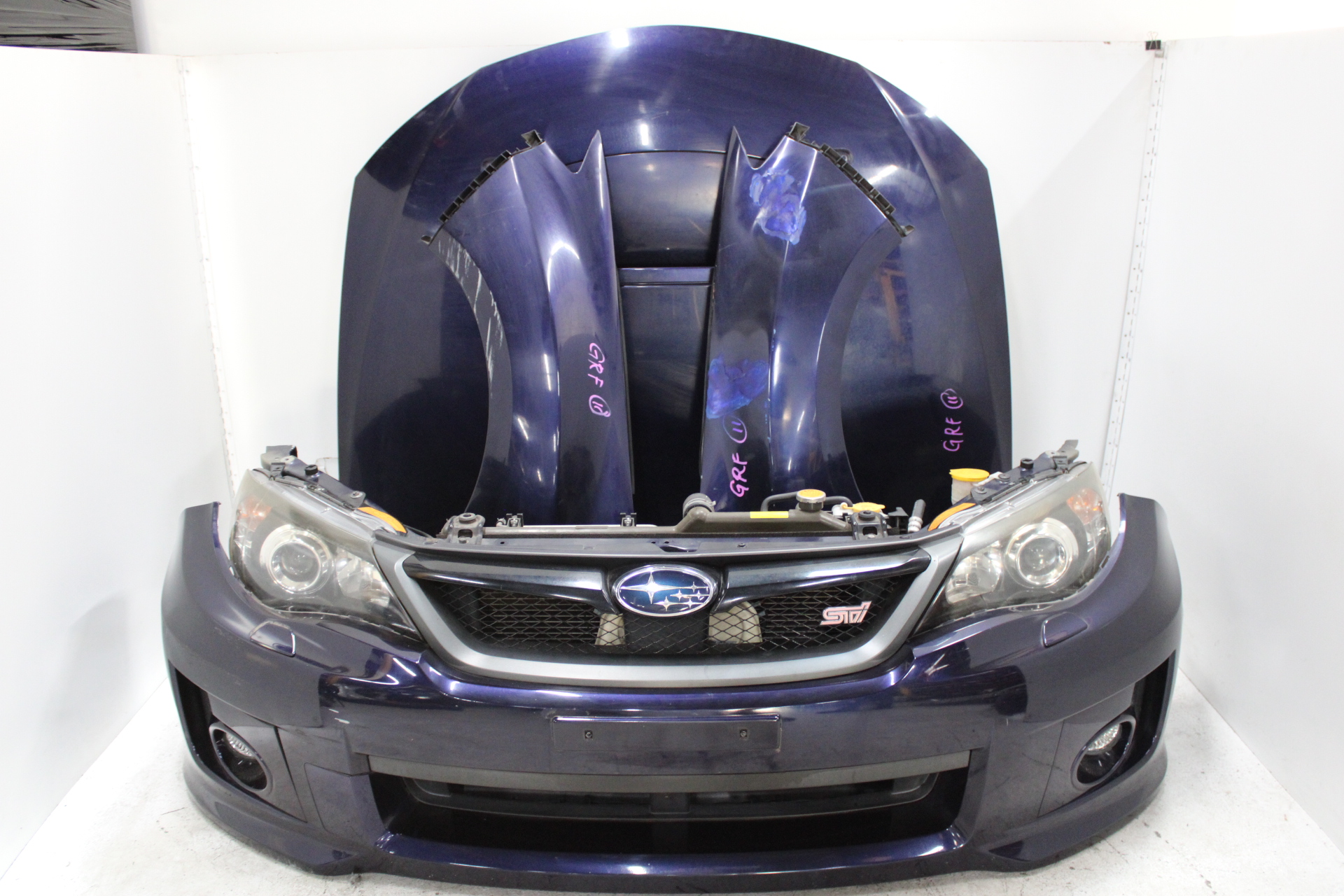 JDM 2008-2014 SUBARU IMPREZA WRX STI FRONT END NOSE CUT CONVERSION ...