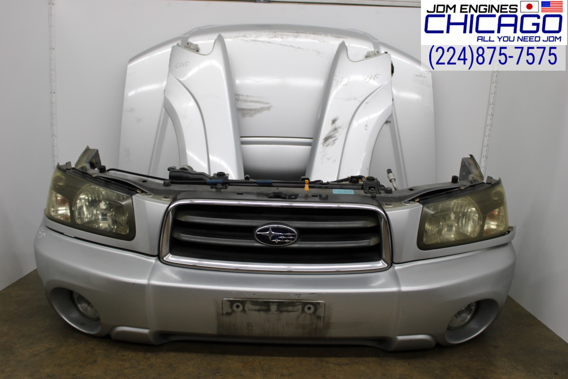 JDM 2003-2008 SG5, SG9 SUBARU FORESTER FRONT END NOSE CUT | JDM Engines Chicago