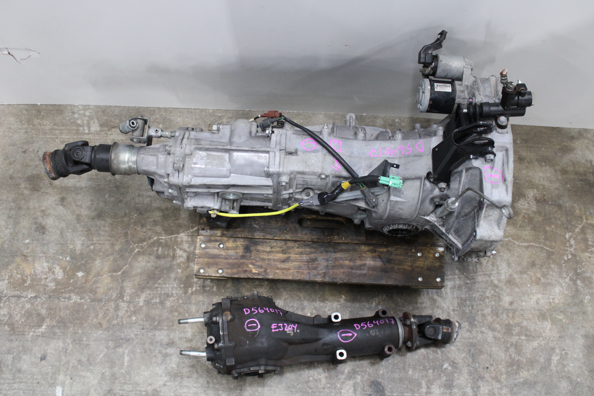 JDM 2008-2014 SUBARU IMPREZA WRX TURBO 5 SPEED AWD MANUAL TRANSMISSION ...