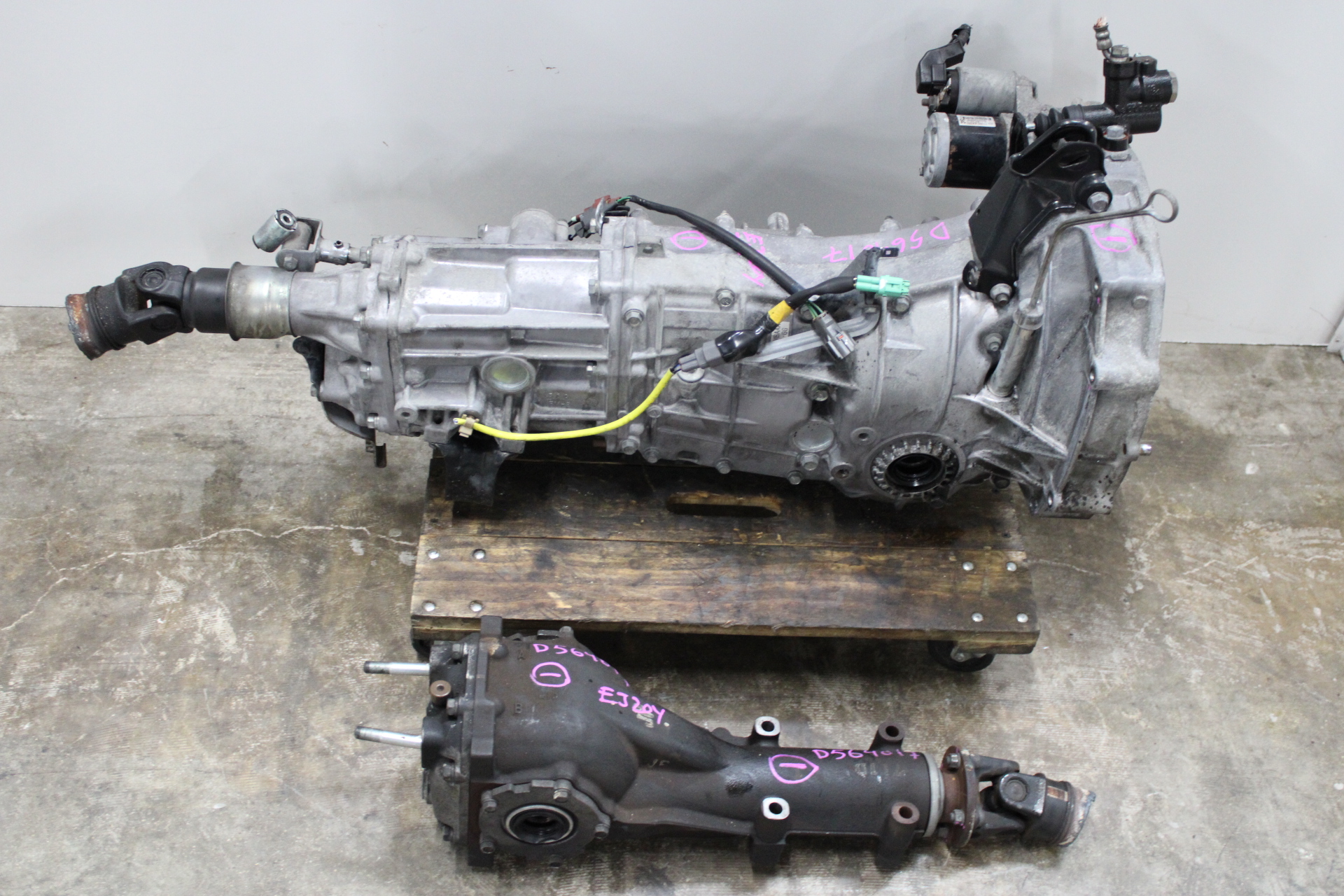 JDM 2008-2014 SUBARU IMPREZA WRX TURBO 5 SPEED AWD MANUAL TRANSMISSION ...